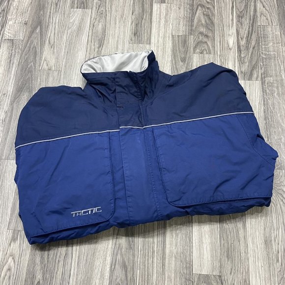 Burton | Jackets & Coats | Burton 64 Tactic Full Zip Up Blue Snowboarding Jacket Mens Size Xl ...